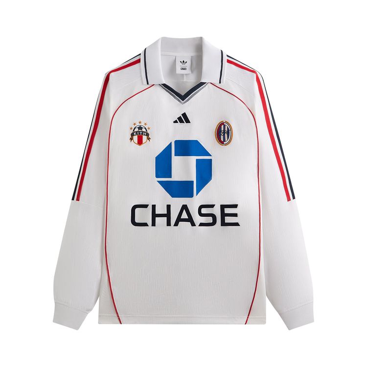 Buy Kith For Adidas Football Chase Long-Sleeve Jersey 'White' - JF3236 ...