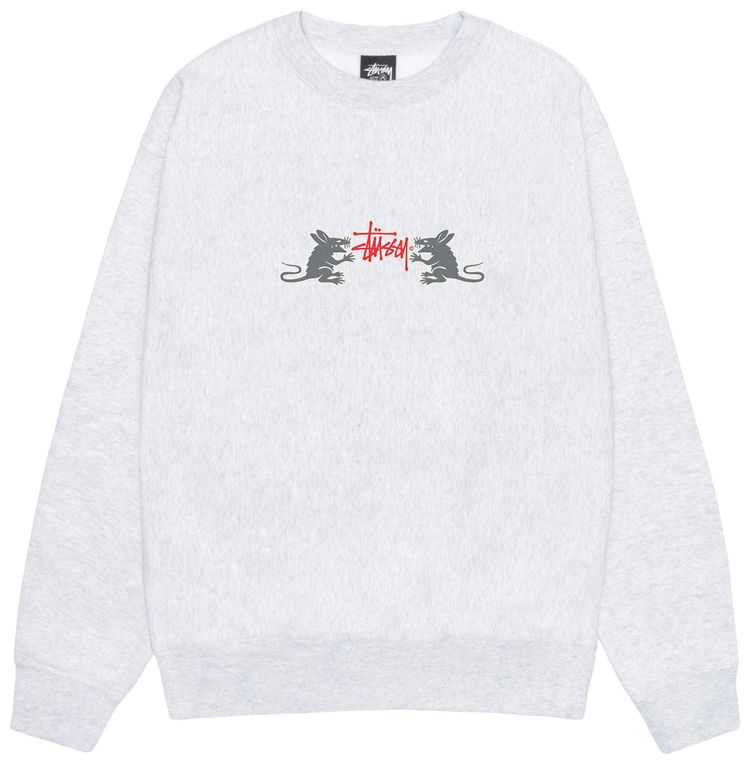 Buy Stussy Homebrew Crew 'Ash Heather' - 1915140 ASH | GOAT
