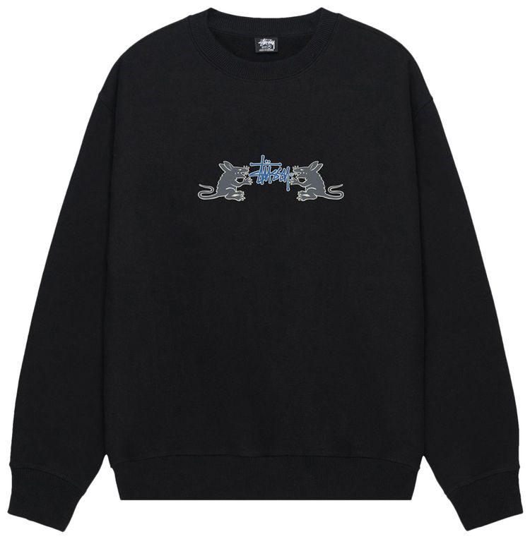 Buy Stussy Homebrew Crew 'Black' - 1915140 BLAC | GOAT
