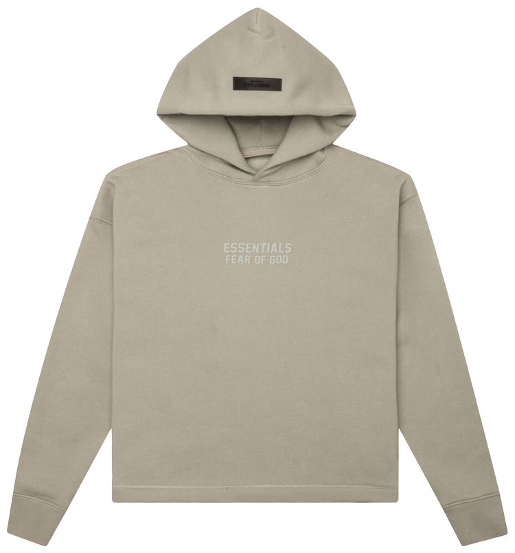 Buy Fear of God Essentials Kids Relax Hoodie 'Seal' - 785BT222303K | GOAT UK