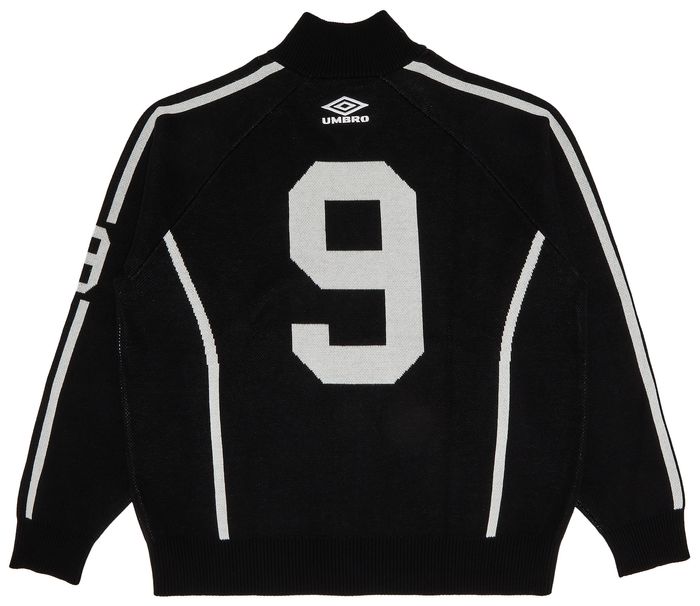 Buy Supreme x Umbro Zip Up Sweater 'Black' - SS25SK12 BLACK | GOAT UK