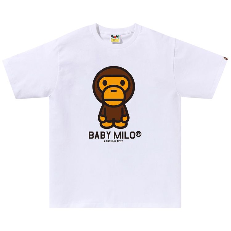 Buy BAPE Baby Milo Tee 'White' - 2L30 110 001 WHITE | GOAT
