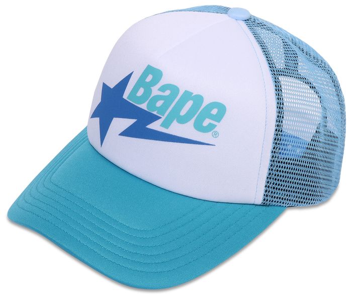 Buy BAPE Sta Mesh Cap 'Blue' - 1L30 180 006 BLUE | GOAT