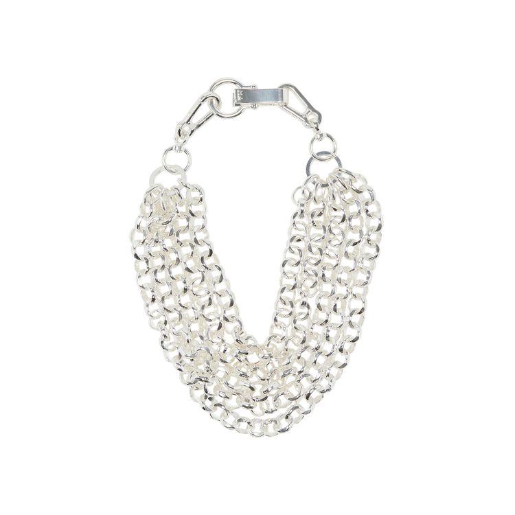 Buy Martine Ali Rolo Stack Collar Necklace 'Silver' - 03826 10013MARSCN ...