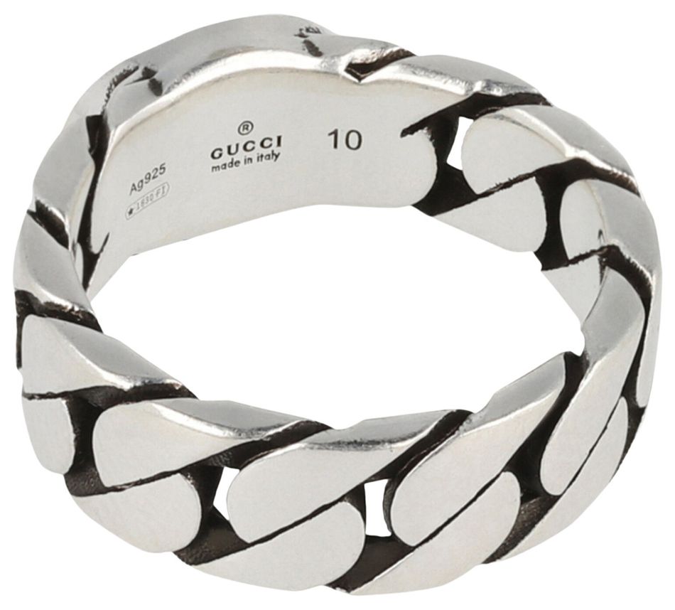 Buy Gucci Interlocking G Ring 'Silver' - 701612 J8410 8414 | GOAT