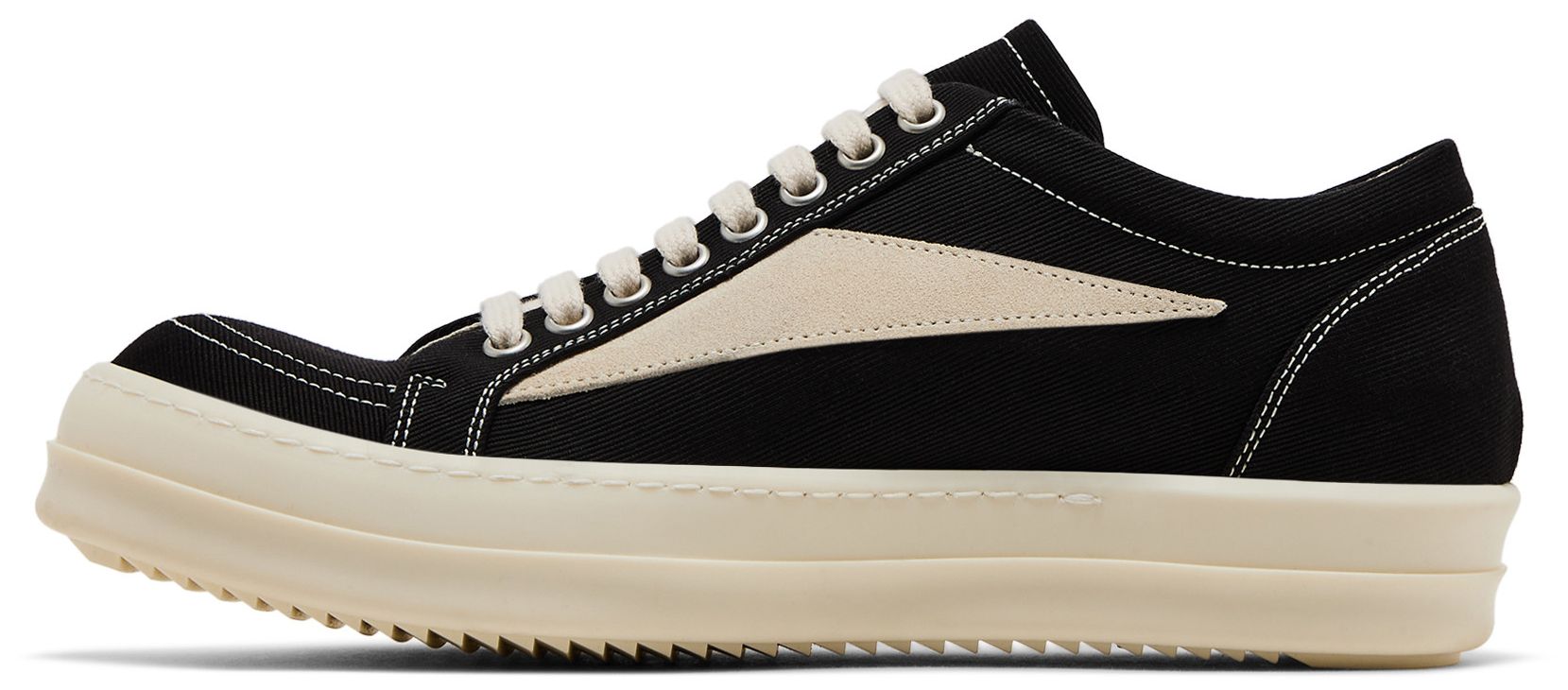 Buy Rick Owens DRKSHDW Hollywood Vintage Low 'Black Milk' - DU01E3803 ...