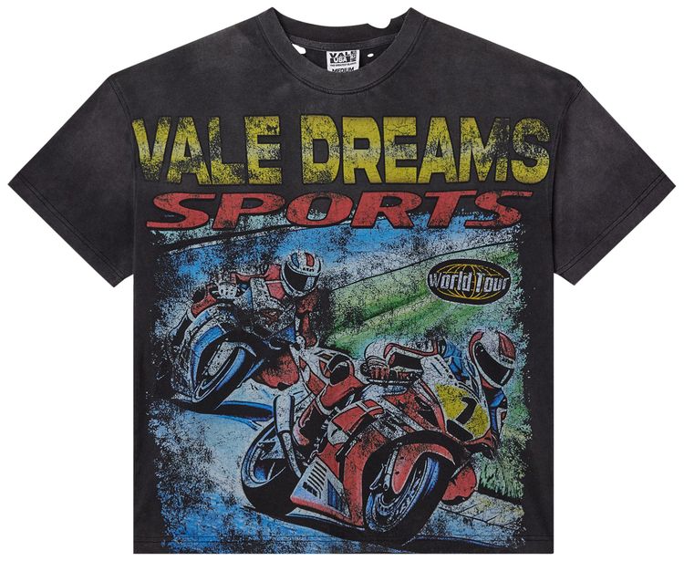 Buy Vale Forever Motocroxxx Tee 'Black' - 11451 1SS2504VFMTB BLAC | GOAT