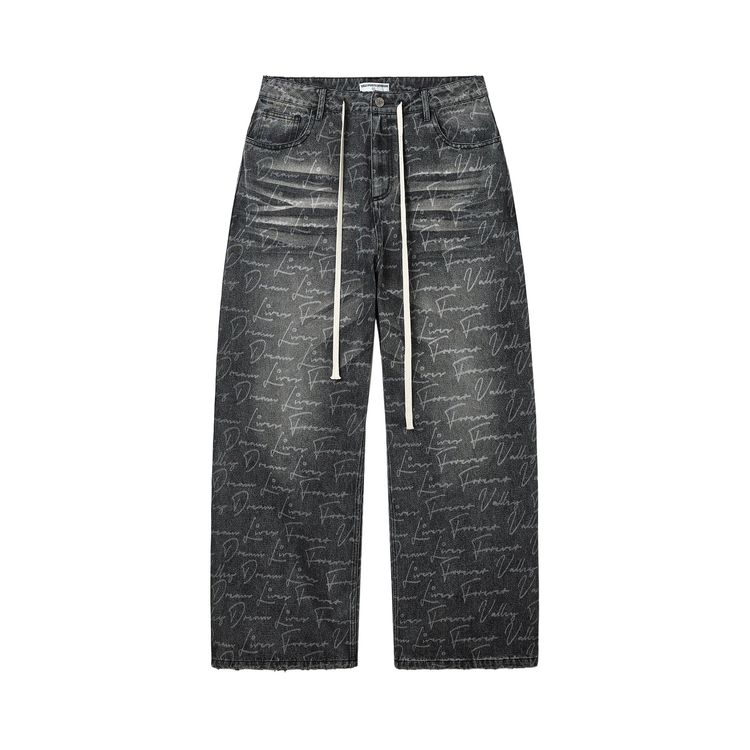 Buy Vale Forever Letter To Vale Denim 'Black' - 11451 1SS2505VFLTVD ...