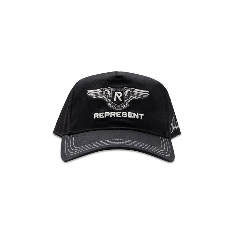 Buy Represent Clo Overdrive Badge Cap 'Jet Black' - MLM8851 01 | GOAT