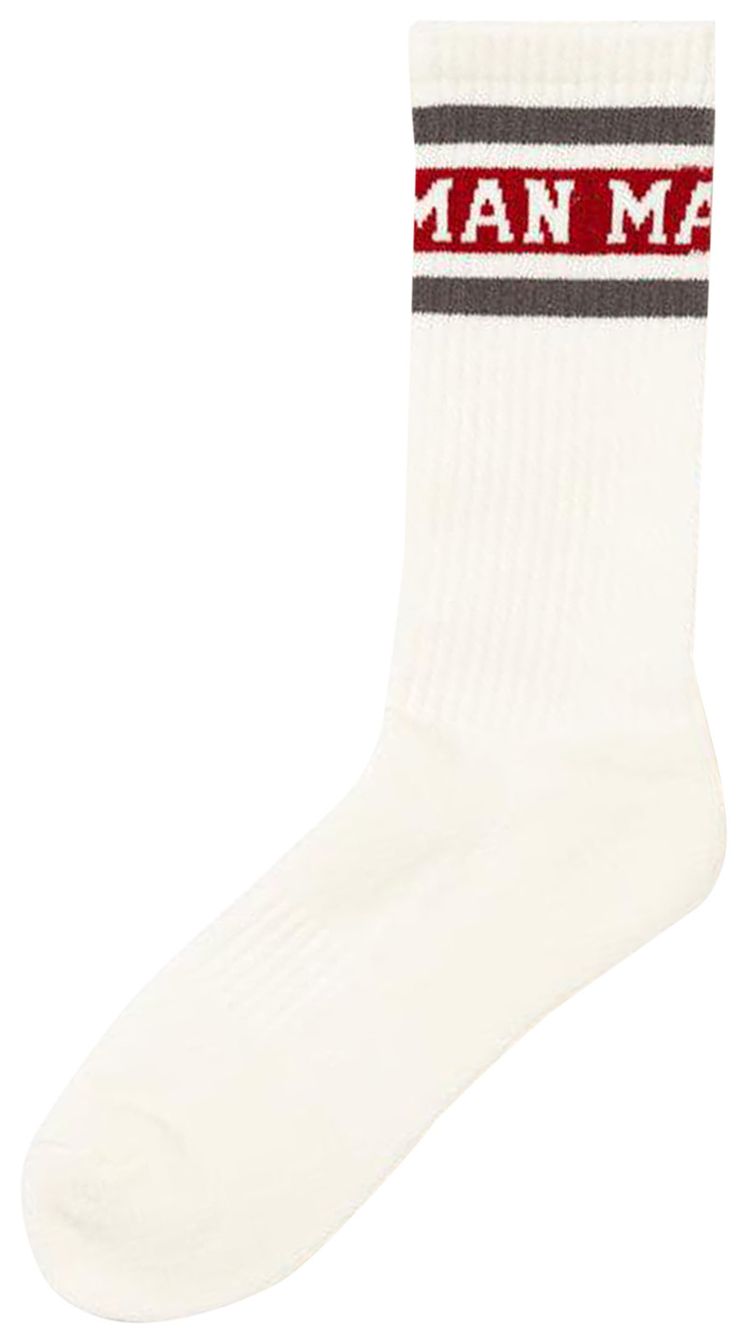 Buy Human Made Line Socks 'Grey' - HM29GD059 GREY | GOAT