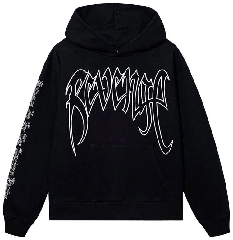 Buy Revenge X Xxxtentacion Kill Outline Hoodie Blackwhite