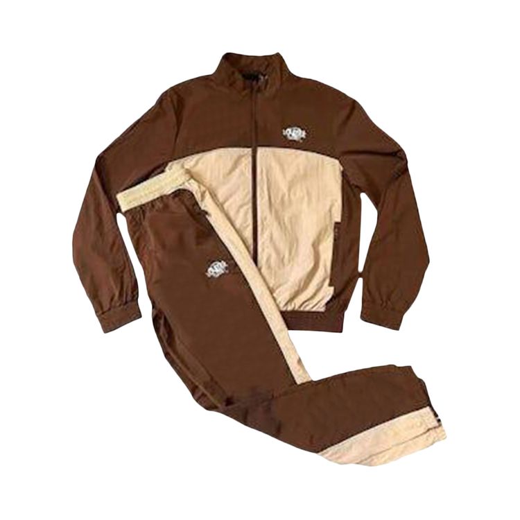 Buy Syna World Syna Logo Shell Tracksuit 'Brown/Beige' - 11983 ...