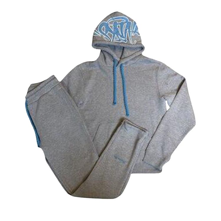 Buy Syna World OG Tracksuit 'Grey/Blue' - 11983 10004SWOTG GREY | GOAT
