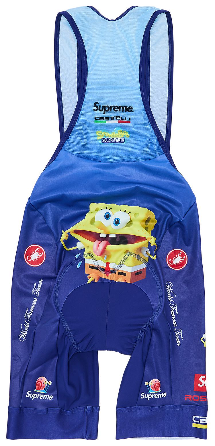 Buy Supreme x Spongebob Squarepants x Castelli Cycling Bib 'Blue ...