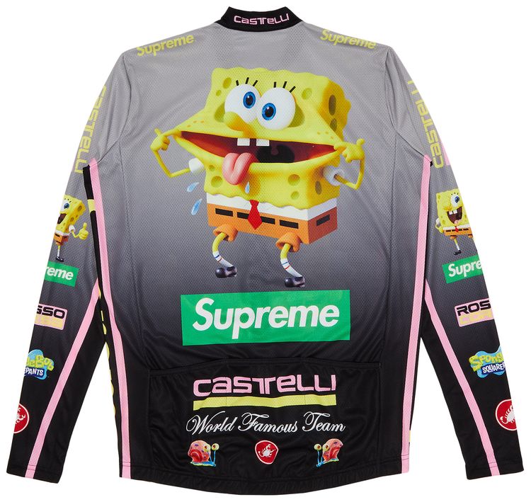 Buy Supreme x Spongebob Squarepants x Castelli Long-Sleeve Cycling ...