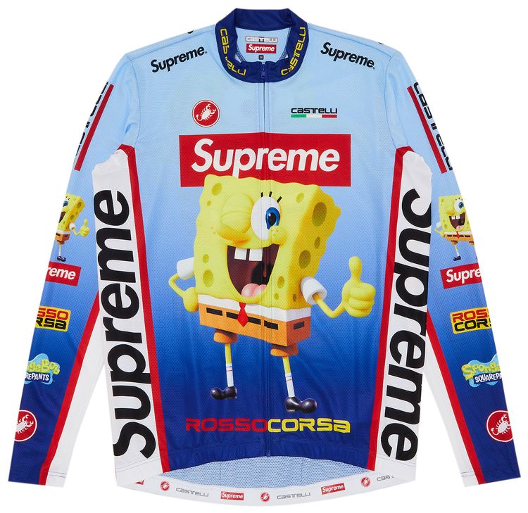 Buy Supreme x Spongebob Squarepants x Castelli Long-Sleeve Cycling ...