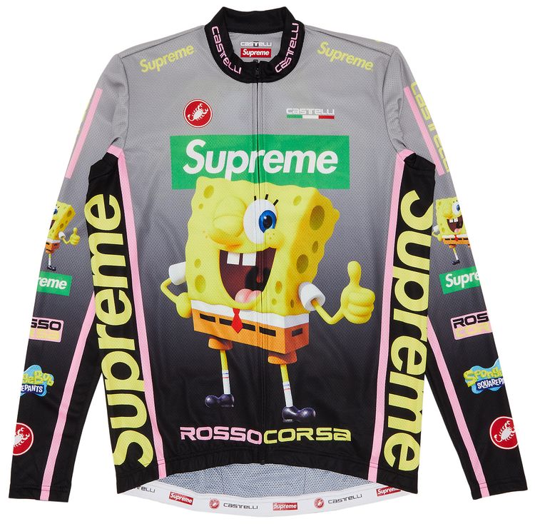 Buy Supreme x Spongebob Squarepants x Castelli Long-Sleeve Cycling ...