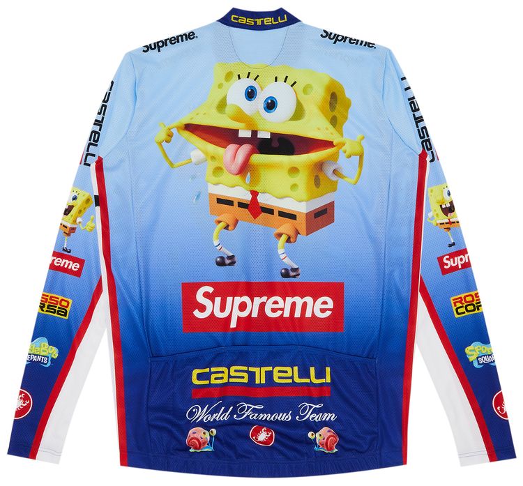 Buy Supreme x Spongebob Squarepants x Castelli Long-Sleeve Cycling ...