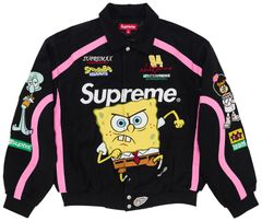 Buy Supreme x Spongebob Squarepants x Jeff Hamilton Racing Jacket ...