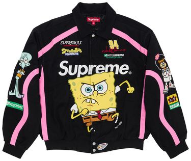 Buy Supreme x Spongebob Squarepants x Jeff Hamilton Racing Jacket ...