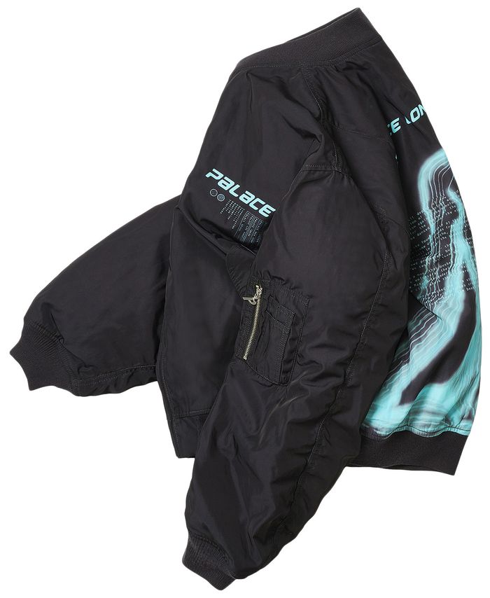 Buy Palace Chakra Rave Jacket 'Black' - P28JK074 | GOAT