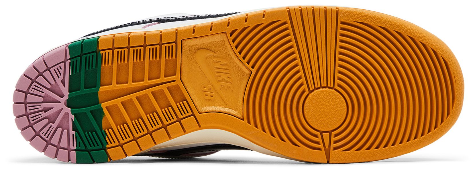 Buy CSEF x Nike Dunk Low SB 'White Clear Emerald' - HJ4132 100 | GOAT