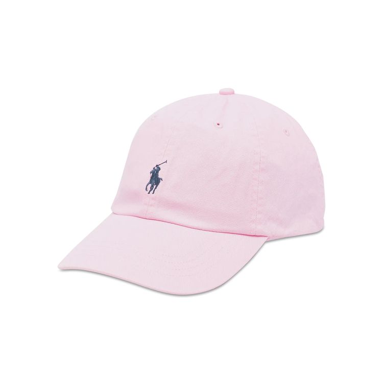 Buy Polo Ralph Lauren Polo Pony Embroidered Cap 'Carmel Pink/Jewel Blue ...