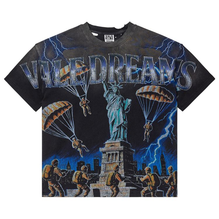 Buy Vale Forever Nyc Invasion Big Tee 'Black' - VALE 05 002 NIBT BK | GOAT