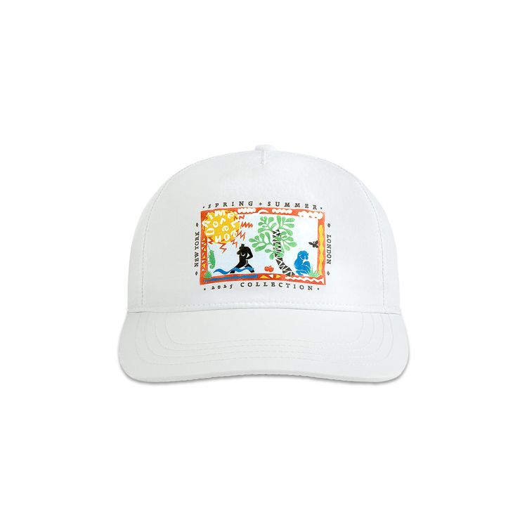 Buy Aimé Leon Dore Collage Hat 'Bright White' - SS25AH007 BRIG | GOAT