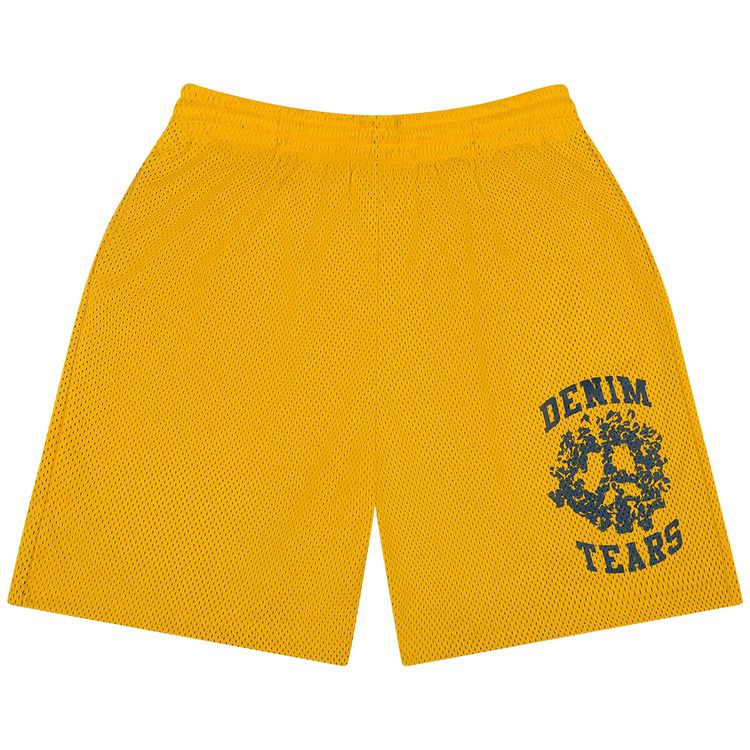 Buy Denim Tears Denim University Mesh Shorts 'Yellow' - SS25BRS11161880 ...