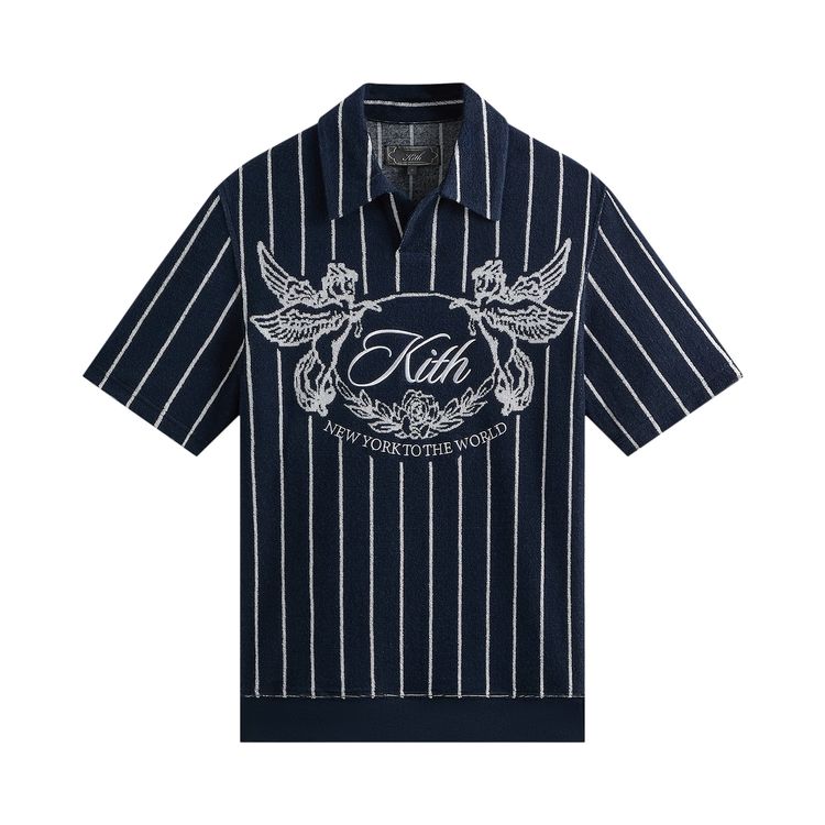 Buy Kith Leo Terry Polo 'Nocturnal' - KHM033367 413 | GOAT