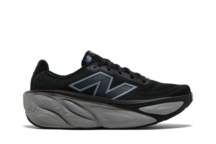 Buy New Balance Fresh Foam X More v5 2E Wide 'Black Silver Metallic ...
