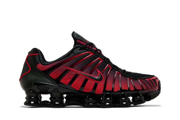 Buy Nike Shox TL 'Black University Red Gradient' - IF6202 001 | GOAT