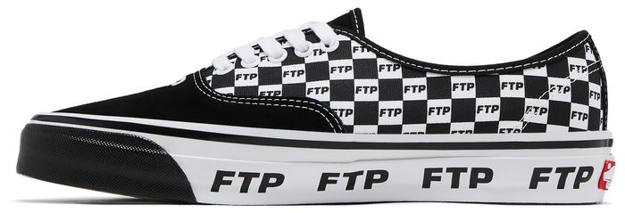 Buy FTP x Vans Authentic 44 'Checkerboard' - VN000EEUBLK | GOAT