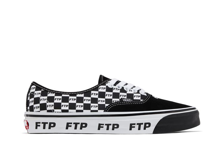 Buy FTP x Vans Authentic 44 'Checkerboard' - VN000EEUBLK | GOAT