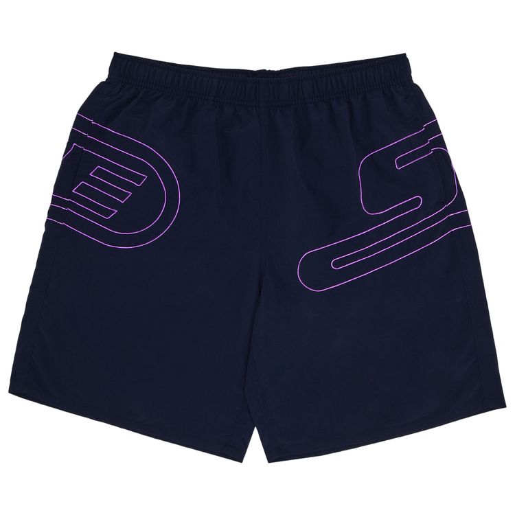 Buy Supreme Big Logo Nylon Short 'Navy' - SS25SH42 NAVY | GOAT
