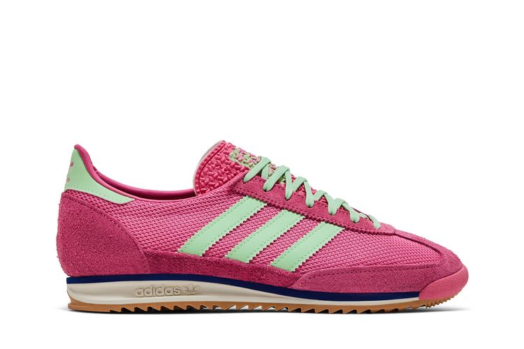 Buy Adidas Wmns SL72 OG 'Pink Fusion Green Spark' - JI1879 | GOAT