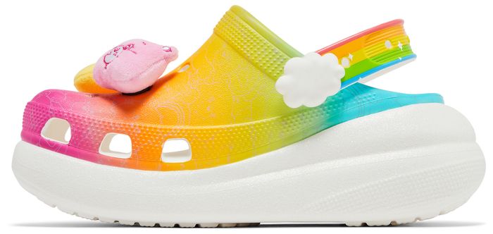 Buy Care Bears x Crocs Wmns Crush Clog 'Rainbow' - 210103 100 | GOAT