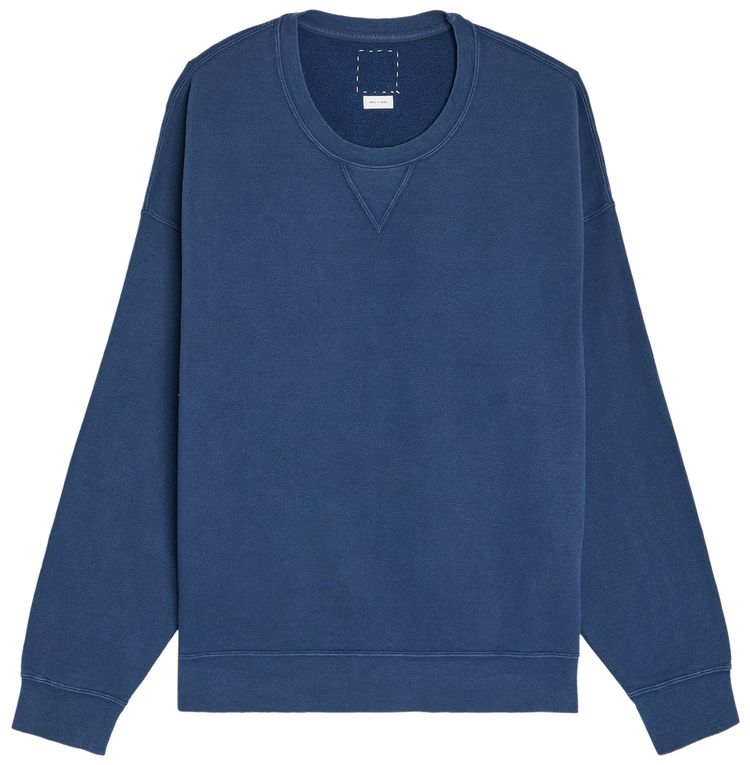 Buy Visvim Jumbo SB Long-Sleeve Sweat 'Navy' - 125105010022 NAVY | GOAT