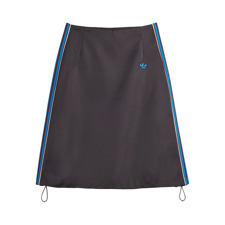 Buy adidas x Wales Bonner Satin Skirt 'Black' - JW6244 | GOAT