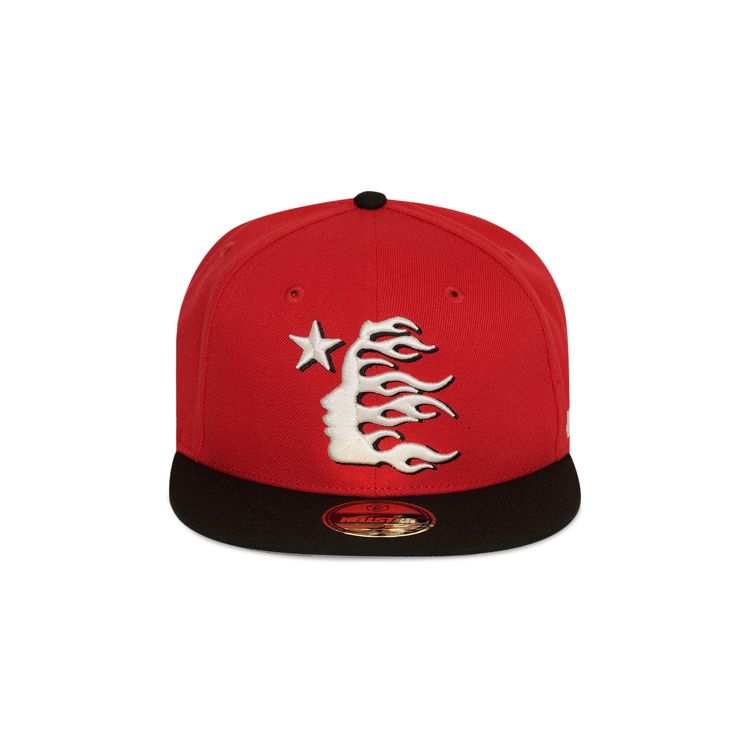 Buy Hellstar Baseball Fitted Hat 'Red' - HS01HAT004 RED | GOAT