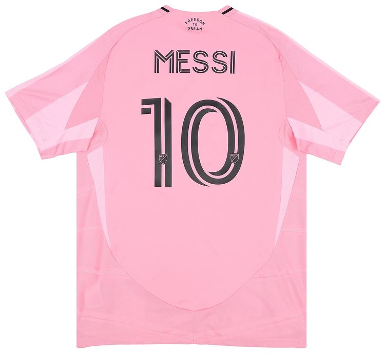 Buy adidas Inter Miami CF 25/26 Messi Home Authentic Jersey 'Pink ...