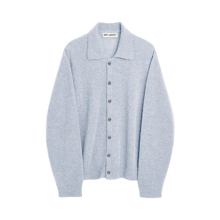 Buy Our Legacy Evening Polo 'Livid Blue' - M2253EL | GOAT