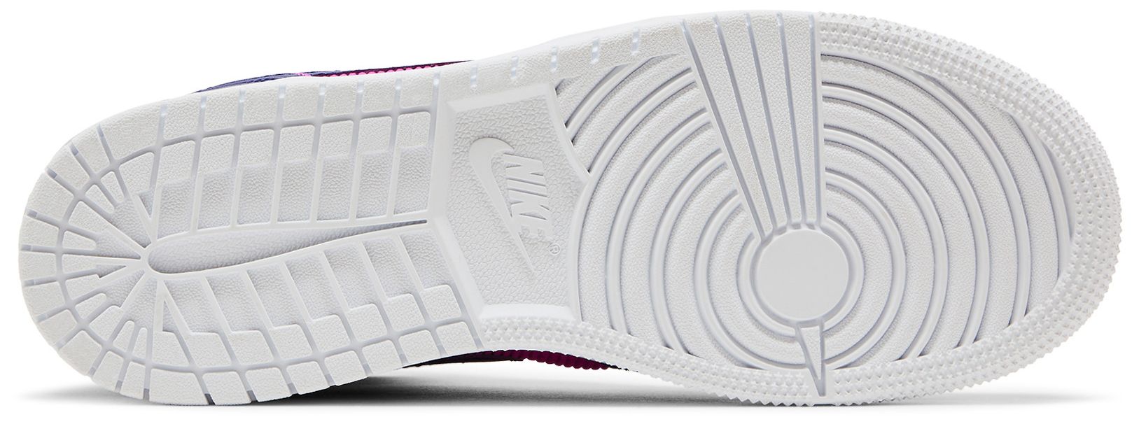 Buy Air Jordan 1 Mid GS 'Regency Purple Fire Pink' - 555112 602 | GOAT