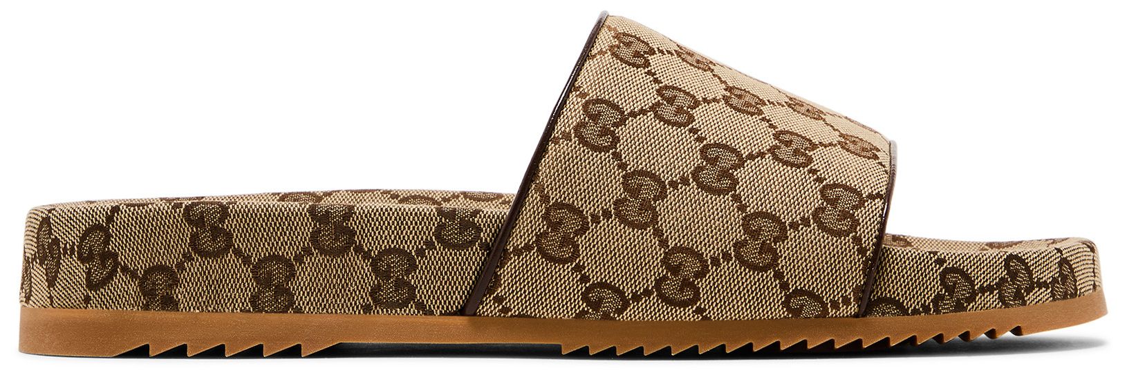 Buy Gucci GG Canvas Slide Sandal 'Beige Monogram' - 624695 H6320 9763 ...