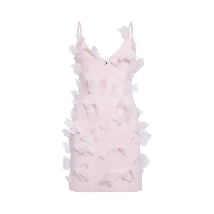 Buy Coperni Scuba Butterfly Slip Dress 'Pink' - COPR171F5031 PINK | GOAT