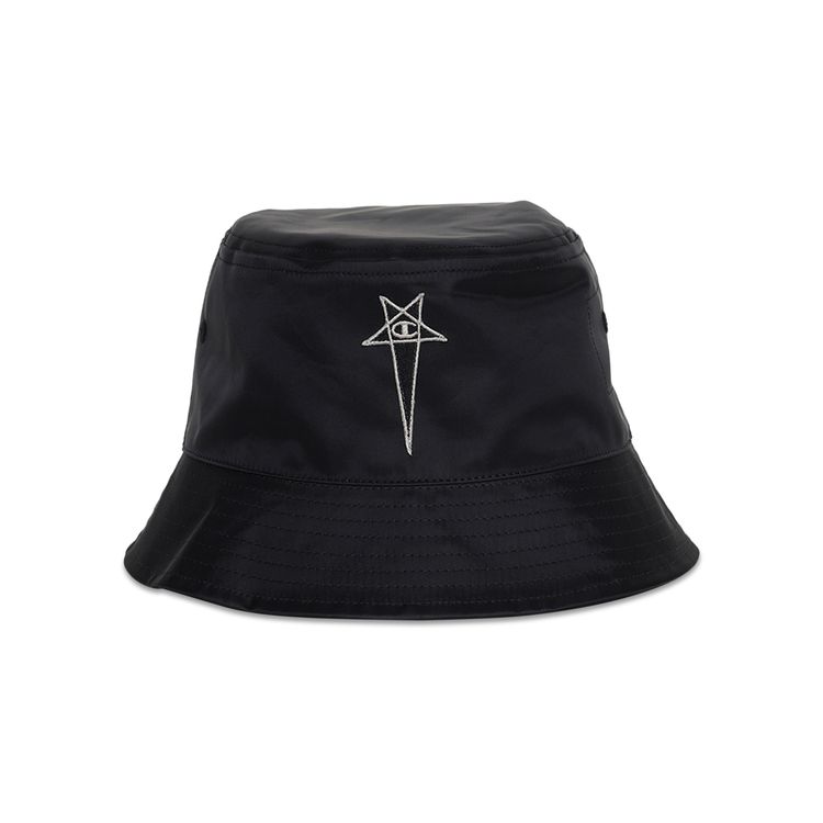Buy Rick Owens x Champion Gilligan Hat 'Black' - CM01E6202 CHNY 09 | GOAT