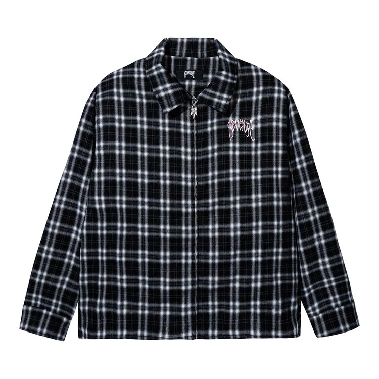Buy Revenge Embroidered Spider Flannel 'Black/White/Pink' - 12017 ...
