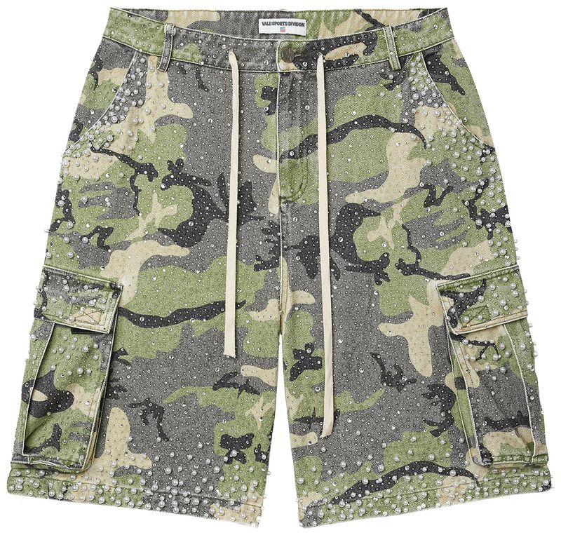 Buy Vale Forever Soulja Camo Jorts 'Green/Camo' - VALE 03 012 SCJ GN | GOAT