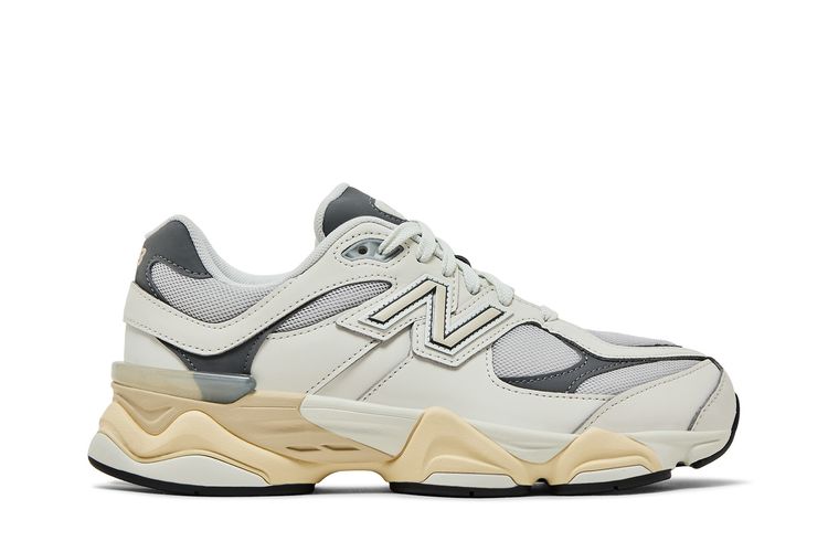 Buy New Balance 9060 Big Kid Wide 'Sea Salt Castlerock' - GC9060GA W | GOAT
